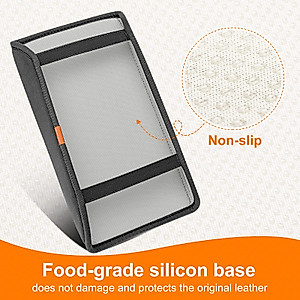 BEYOURD Armrest Cover fit for Tesla Model 3 Model Y, Soft Cloth Center Console Cover, Washable Armrest Box Cover, Non Slip Middle Console Protector Pad, Grey