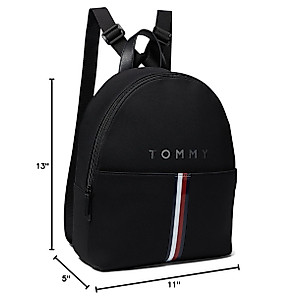 Tommy Hilfiger Mariah II Medium Dome Backpack Neoprene Black One Size