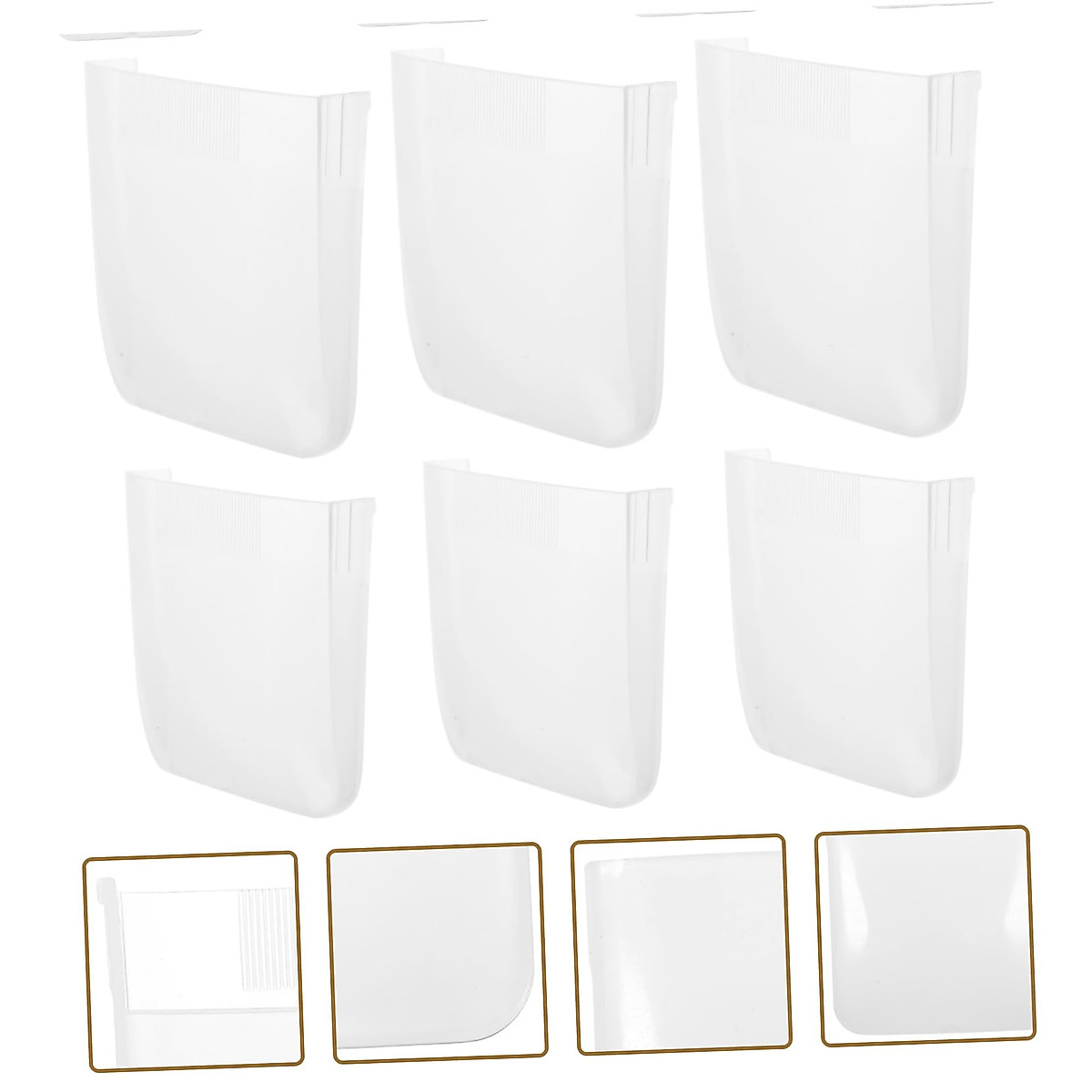 COLLBATH 10pcs Rice Cooker Water Box Condensation Water Universal Condensation Collectors Condensation Collector Rice Cooker Cup Rice Cooker Condensation Boxes White Pp