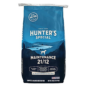 Hunters Special Maintenance Dog Food 21/12 - All-Season Nutrition for Adult Dogs, 40 lbs.