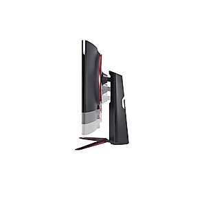 LG 34” 34GN85B-B Nano IPS 1 ms QHD Curved Ultragear™ Gaming Monitor with 160Hz Refresh Rate, VESA Display HDR400, AMD FreeSync™ Premium & G-SYNC Compatible