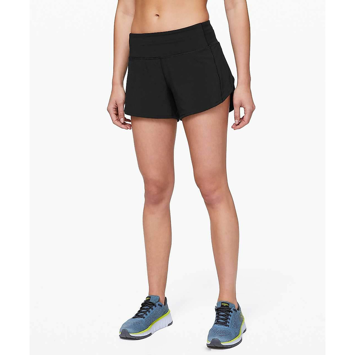 Lululemon Athletica LULULEMON Speed Up Short (4'' Inseam, 2, Black)