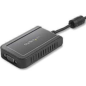 StarTech.com USB 2.0 to VGA Adapter, USB to VGA Monitor Converter for Windows, 1080p , TAA (no support for macOS/ChromeOS/Linux)