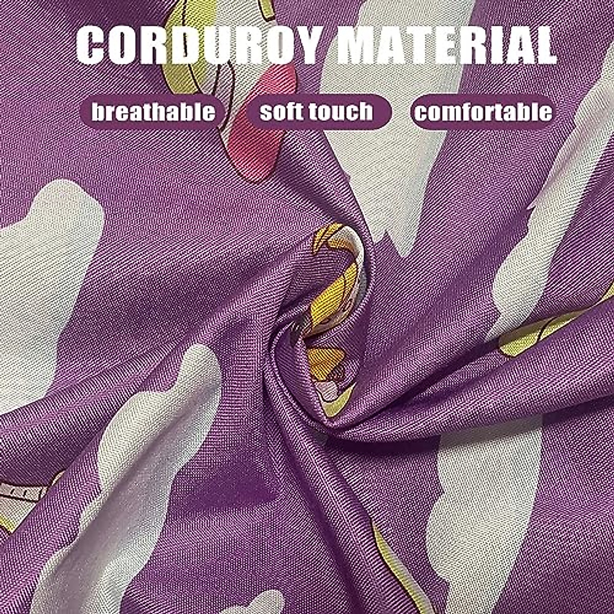 Morbuy Bean Bag Chair Cover for Kids Adults (No Filler), 3D Palms Soft Lazy Sofa Bed Cover Washable Oversized Storage Bean Bag Cover for Living Room, Indoor, Outdoor (S,Clouds)