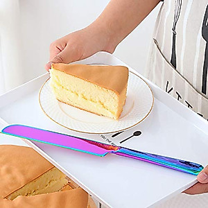 Wedding Cake Server Set, 304 Stainless Steel Spatula Baking Tool Cake Shovel Butter Knives For Pie/Pizza/Cheese