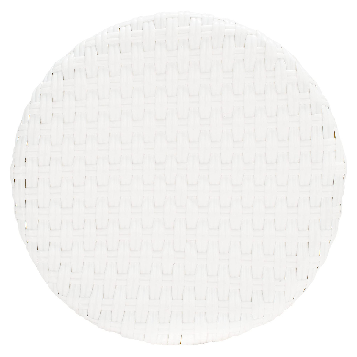 SAFAVIEH PAT4018C Outdoor Collection Kelsey White 30-inch Bar Stool