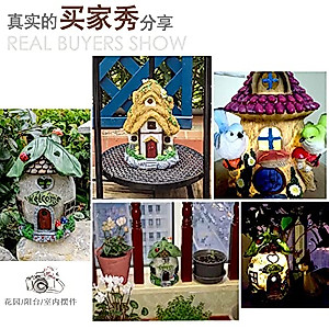 XIANGGELI Creative Jewelry Solar Decorative Light House Decoration Outdoor Villa Garden Courtyard Home Balcony