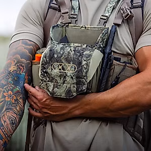 Eberlestock Recon Modular Bino Pack - Advanced Binocular Harness System with Customizable Attachments - Gray - Large