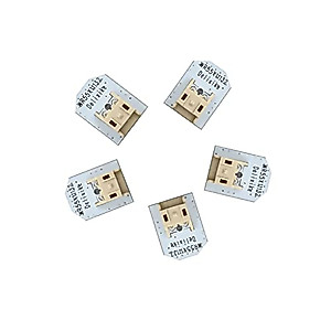 (5PK) WR55X25754 WR55X11132 WR55X26486 WR55X30602 EAP12172918 4590213 AP6261806 PS12172918 Refrigerator Light Bulb LED Light Replace Compatible With GE