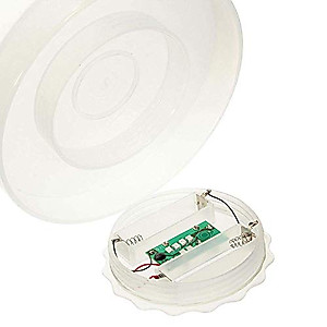 PeSandy LED Ice Bucket, 5L Large Capacity Wine Ice Bucket Drink Containers with Multi Colors Changing for Party/Home/Bar, Waterproof Champagne Retro Wine Drink Beer Beverage (1PCS, Battery Powered)