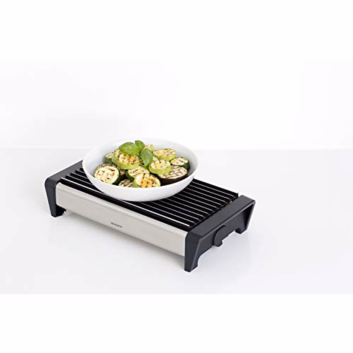 Brabantia 477102 Stainless Steel Wood Farmer with 2 Burner, 40x20x10 cm, Matt Steel