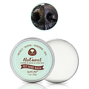 Pet Nose Balm for Dogs & Cats - Natural Healing & Moisturizing Balm for Dry, Cracked Snouts - Plant-Based, Soothing Skin Formula