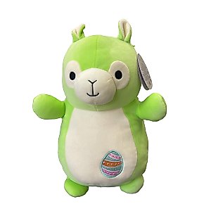 Squishmallows Hug Mees 14" Jim The Alpaca with Egg