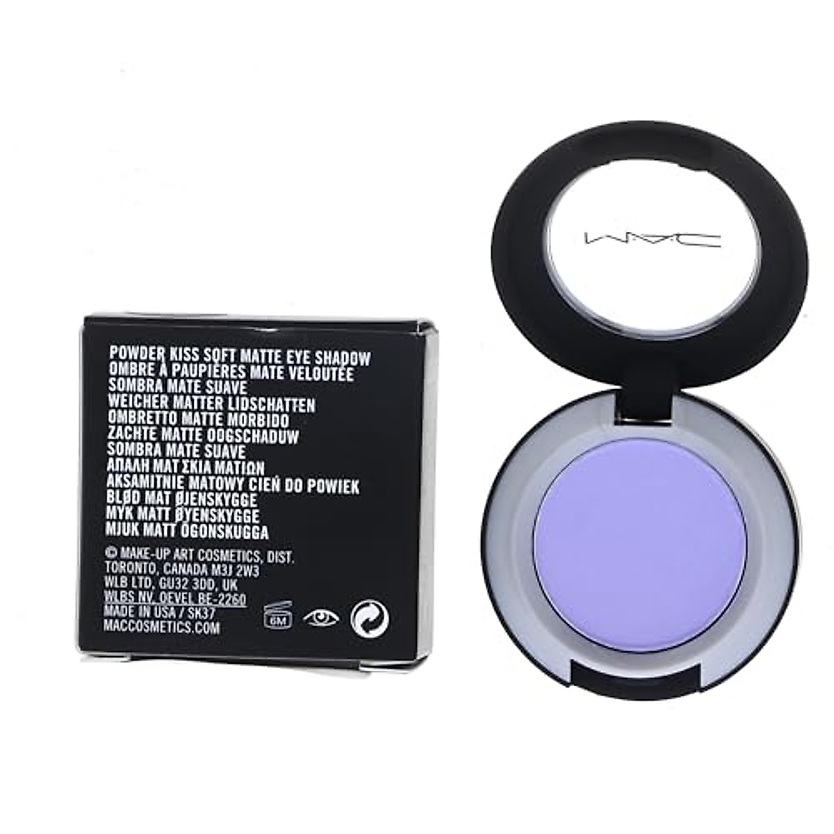 M.A.C. Powder Kiss Soft Matte Eye Shadow - Such a Tulle