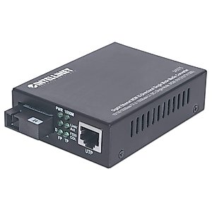 Intellinet Gigabit Ethernet WDM Bi-Directional Single Mode Media Converter