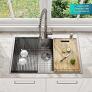 Kraus KCB-101BB Kore Cutting Board, 17" x 12 1/2"