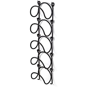 Wrought Iron Bathroom Wall Mounted Towel Rack Multi-Layer Multi-Layer Wrought Iron Hanger Wall Mounted Wine Rack