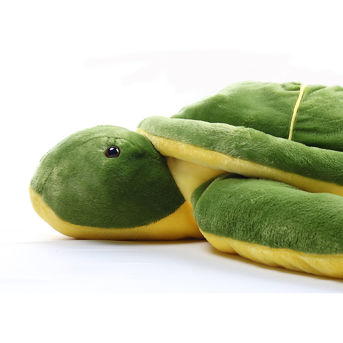 DOLDOA 33" Soft Big Sea Turtle Stuffed Animal, Turtle Plush Pillow for Birthday, Valentine, Christmas, Sea Turtle Toys for Kids, Girlfriend