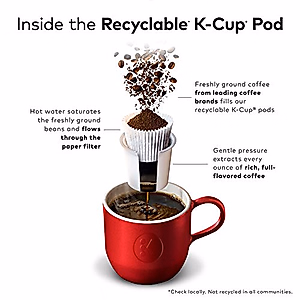 The Original Donut Shop Sundae Fundae One Step Latte, Keurig Single Serve K-Cup Pods, 20 Count