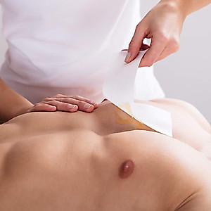 ForPro Non-Woven Epilating Roll for Body and Facial Hair Removal, Tear-Resistant, Lint-Free, 3” x 100 Yards, White