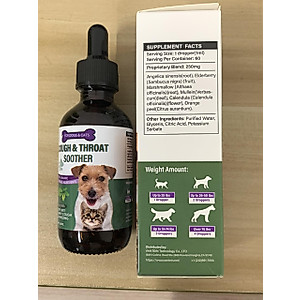 Dog Cough Treatment, Dog Allergy Relief Supplement for Suppress Allergy, Dry, Wet & Barky Cough for Dogs