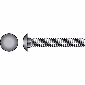 Hillman, 1/4 x 3-Inch, 832526 Stainless Steel Carriage Bolt, 25-Pack, Color