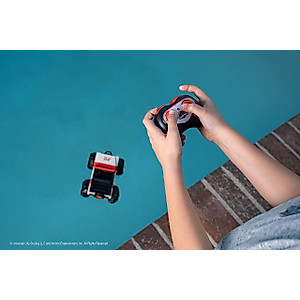 Jada Toys Jurassic World 10.5" Jeep Wrangler Water and Land RC Radio Control Cars, Toys for Kids and Adults