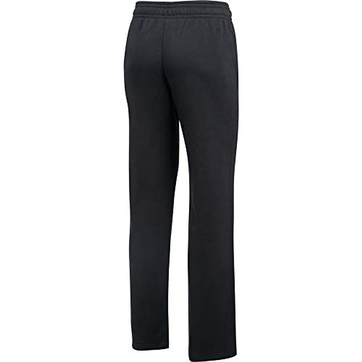 Under Armour Womens Hustle Fleece Pants , Black (001)/White , Large