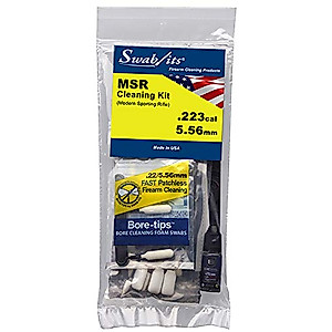 SWAB-ITS Made in The USA Deluxe Kit Star Chamber Cleaning Swabs, Gun-Tips, Bore-Tips and CLP