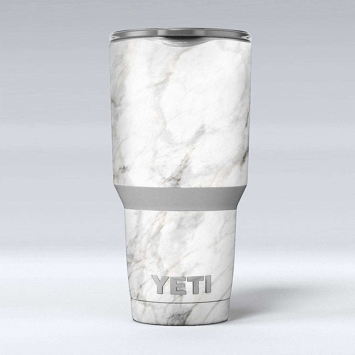 Design Skinz Slate Marble Surface V5 - Skin Decal Vinyl Wrap Kit Compatible with The Yeti Rambler Cooler Tumbler Cups