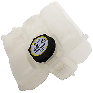 KARPAL Engine Coolant Recovery Expansion Tank and Cap Compatible With Ford 2013-2018 C-Max 2013-2016 Escape 2012-2018 Focus 2014-2018 Transit Connect Replacement For 603382
