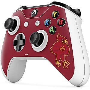 Skinit Decal Gaming Skin Compatible with Xbox One S All-Digital Edition Bundle - Officially Licensed College Mascot Iowa State Design