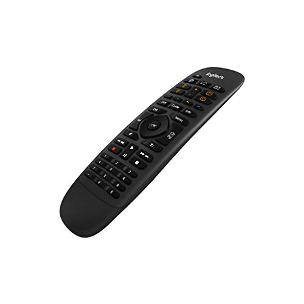Logitech Harmony Smart Control with Smartphone App and Simple All in One Remote - Black