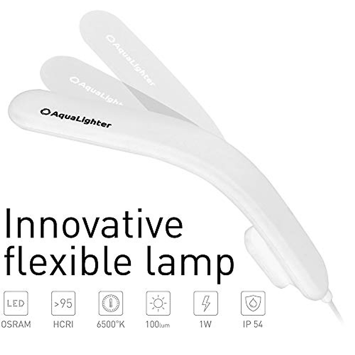 Aqualighter Led Aquarium Light - Innovate Flexible LED lamp for Freshwater Aquarium - Fish Tank Light - PicoSoft Plus White