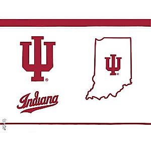 Tervis Made in USA Double Walled Indiana University IU Hoosiers Insulated Tumbler Cup Keeps Drinks Cold & Hot, 16oz, Tradition
