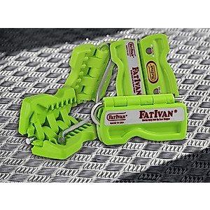 The Original Fat Ivan Fold Up Doorstop Wedge with Magnet (Green)