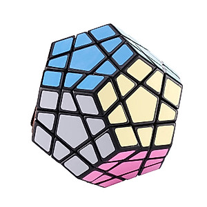 Dreampark 3x3 Megaminx Speed Cube Puzzle Toy, Black