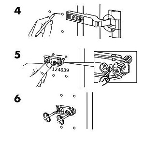UTRUSTA Hinge Pack of 2