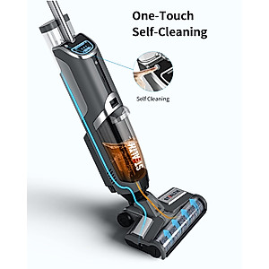 Stealth All in One Cleaner and Mop Shop Wet Dry Vacuums, Hard Floors and Area Rug, Gray