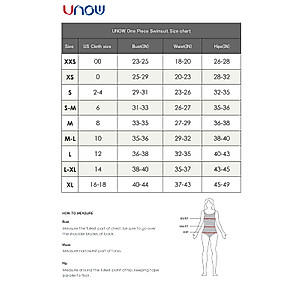 UNOW Women Pro Training Racerback Slimming One Piece Swimsuit (Navy-Blue,L-XL)