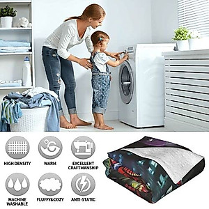 Movie Blankets Super Soft Cozy Throw Blanket Lightweight Warm Bedding 40”x 50” for Couch Bed Or Sofa