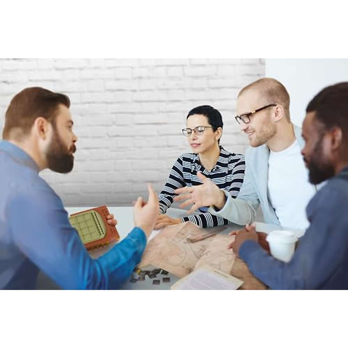 Mattel Games Escape Room in A Box: TIME Drifters ISABEL's Story Party Game for 1 to 4 Players with Clues & Puzzles, Combine with Kira's Story for Remote Play, Gift for 13 Year Olds & Up