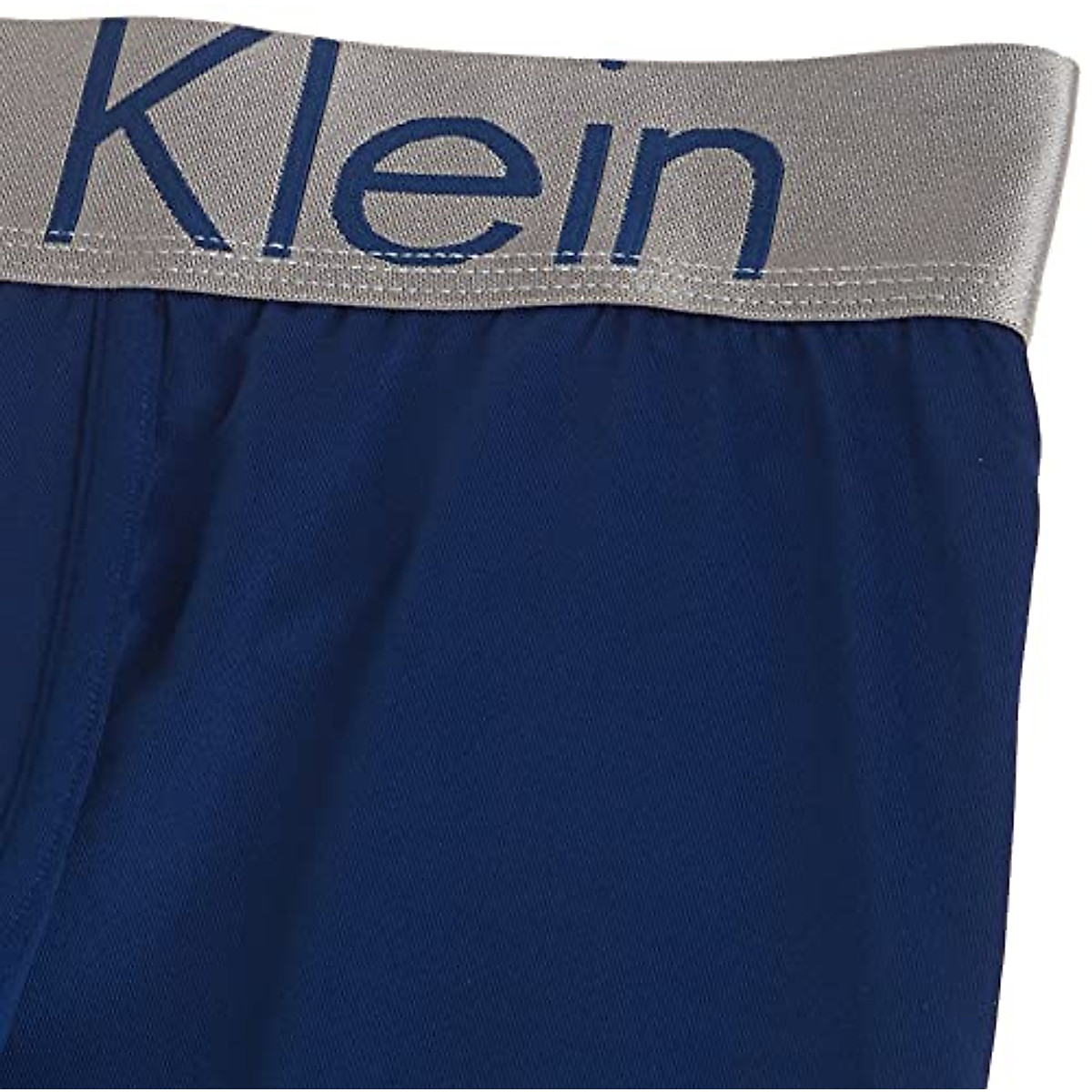 Calvin Klein Men's Steel Micro Boxer Briefs, dark midnight/mink/cobalt water, X-Large