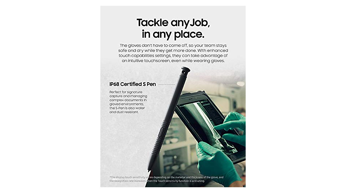 Samsung Galaxy Tab Active3 Enterprise Edition 8” Rugged Multi Purpose ...