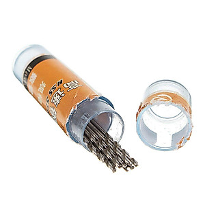 10Pcs HSS Metric Drill Bits 0.3mm Micro Mini Straight Shank Twist Drill Bit