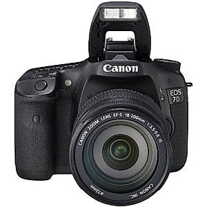 Canon EOS 7D 18 MP CMOS Digital SLR Camera with EF-S 18-200mm f/3.5-5.6 IS Lens - International Version