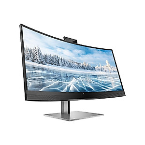 HP Z34c G3 34" Webcam WQHD Curved Screen LED LCD Monitor - 21:9 - Silver, Black