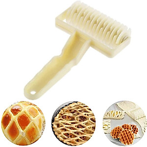 Dough Lattice Craft Roller Cutter Small Baking Tool Cookie Pie Pizza Bread Pastry