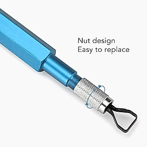 2 Set Floor Skiving Knife with Aluminum Alloy Handle PVC Plastic Skiving Knife 4Pcs HSS Blades PVC Flooring Corners Trimming Tool