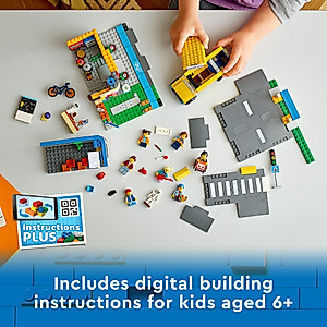 LEGO City School Day 60329 Building Kit; Toy School Playset with 2 City TV Characters, for Kids Aged 6 and up (433 Pieces)